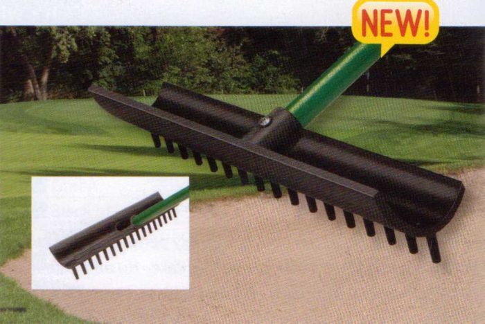 tour smooth rake bunker sand golf maintenance | Golf Griffin
