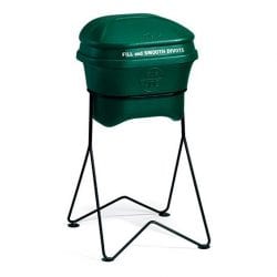 deluxe recycled bag rack stand rand pro shop | Golf Griffin