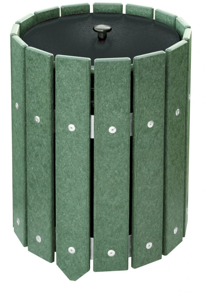 5 gallon trash container receptacle bin | Golf Griffin
