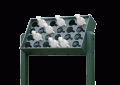 Green Line Divot Mix Bottle Rack - Golf Griffin