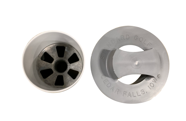 18 Aluminum Cups with cup setter - Golf Griffin