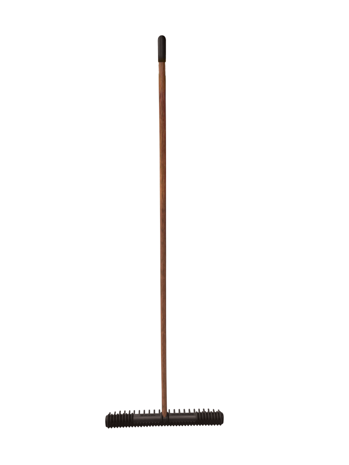 Wood Grain Bunker Rake Handle Only - Golf Griffin